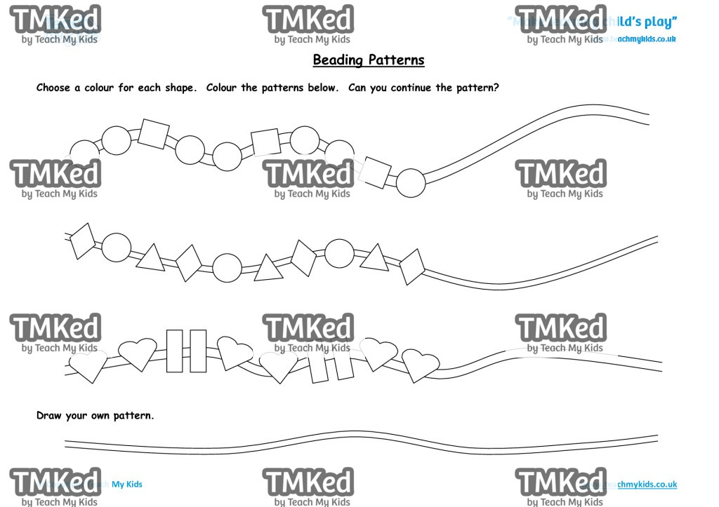Beading Patterns - TMK Education