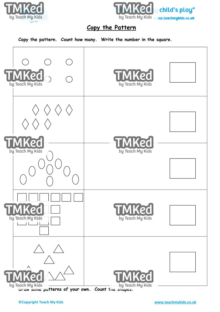 Copy the Pattern - TMK Education