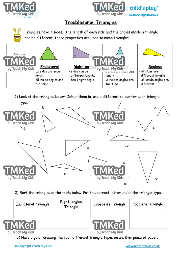 Troublesome Triangles - TMK Education