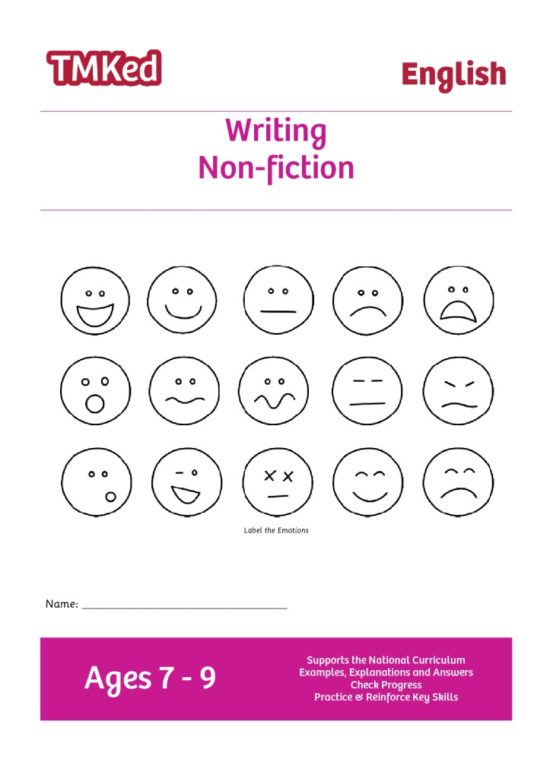Writing Non-fiction (7-9 Years) - TMK Education