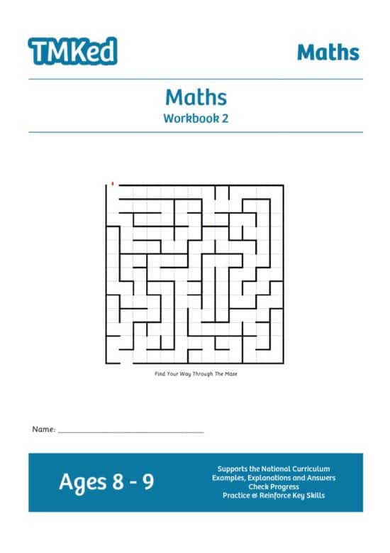 Maths Workbook 2 (8-9 Years) - TMK Education