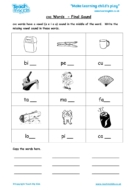 Phonics Worksheets, Free Teaching Resources, FS2 - TMKed