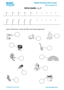 Initial Sounds - j - TMK Education