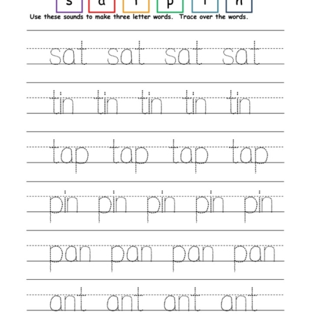 Starting to Write Words - s,a,t,p,i,n (1) - TMK Education