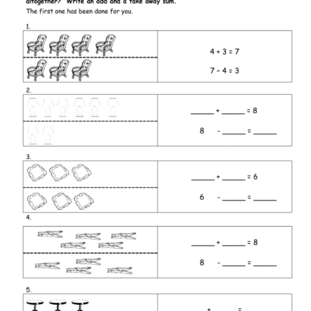 Adding and Taking Away ( numbers under 20) - TMK Education