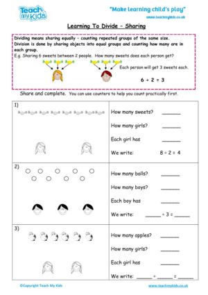 Short Division tu - Carrying Numbers (extra practise) - TMK Education
