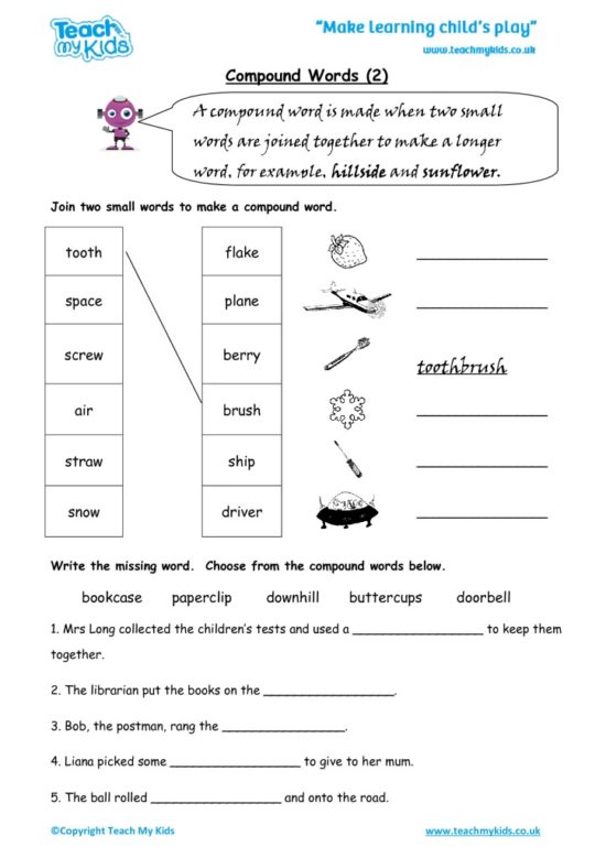 Compound Words (2) - TMK Education