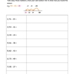 Take Away Numbers Over 100 - Number Line 1 - TMK Education