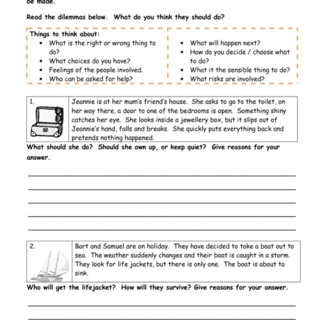 Writing a Story with a Dilemma - Planning - TMK Education