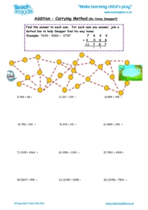 Addition - Carrying Method (Go Home Snapper!) - TMK Education
