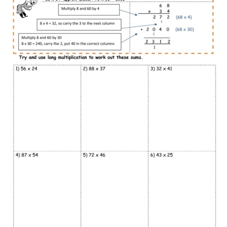 Expanded Long Multiplication tu x tu (extra practise) - TMK Education