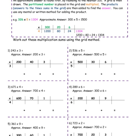 Multiplication Grids - Times Tables Practise - TMK Education