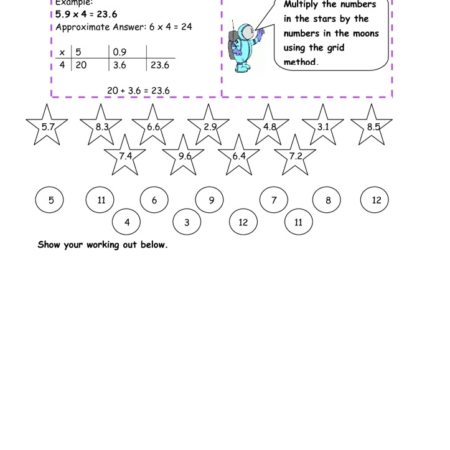 Multiplication - Grid Method htu x u - TMK Education
