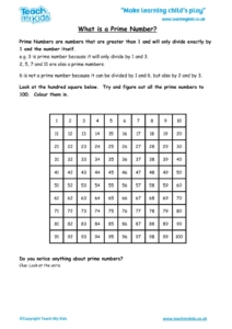 What is a Prime Number? - TMK Education