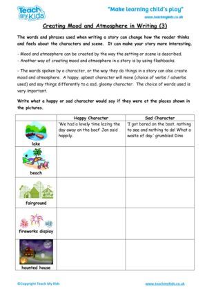 Writing a Mythical Story - Planning - TMK Education